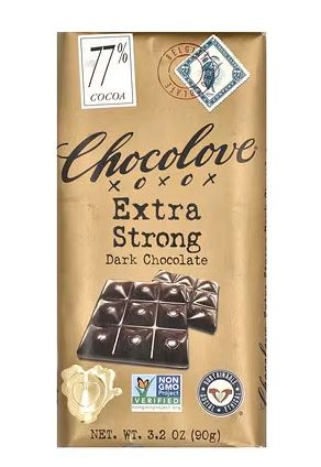 Chocolove Extra Strong Dark Chocolate Bar| Mountain Man Vail