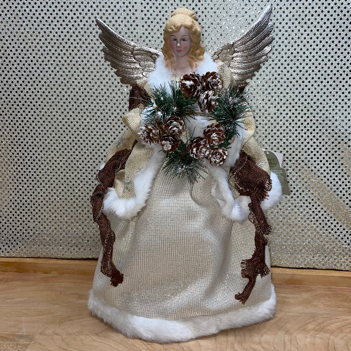 16" Earthly Angel Tree Topper| Mountain Man Vail