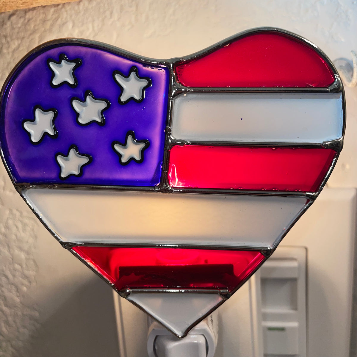 Patriotic Flag Night Light| Mountain Man Vail